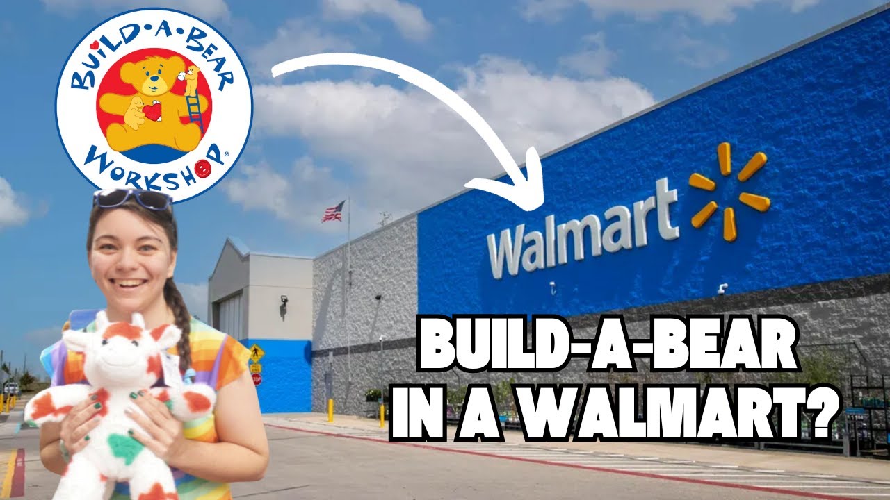 There's a Build-A-Bear in a Walmart?! - YouTube