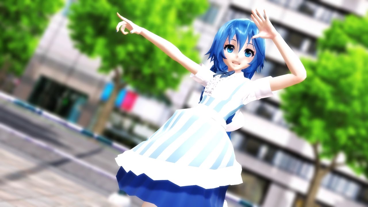 [MMD]Pure-Hearted Skirt [Model Dl] - YouTube