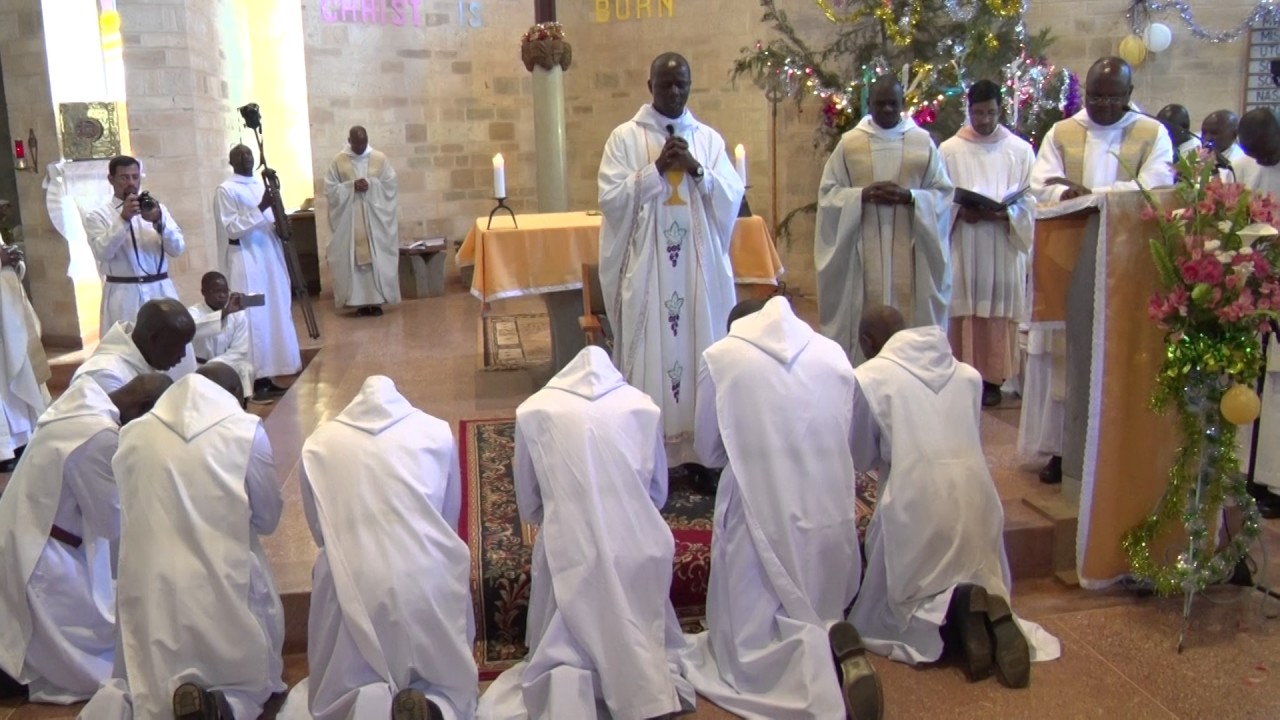 Benedictine Fathers of Nairobi, January 2017 Profession - YouTube