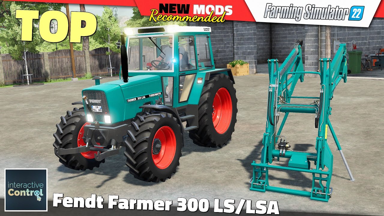 FS22 | Fendt Farmer 300 LS/LSA v1.2 [UPDATE] - Farming Simulator 22 New ...
