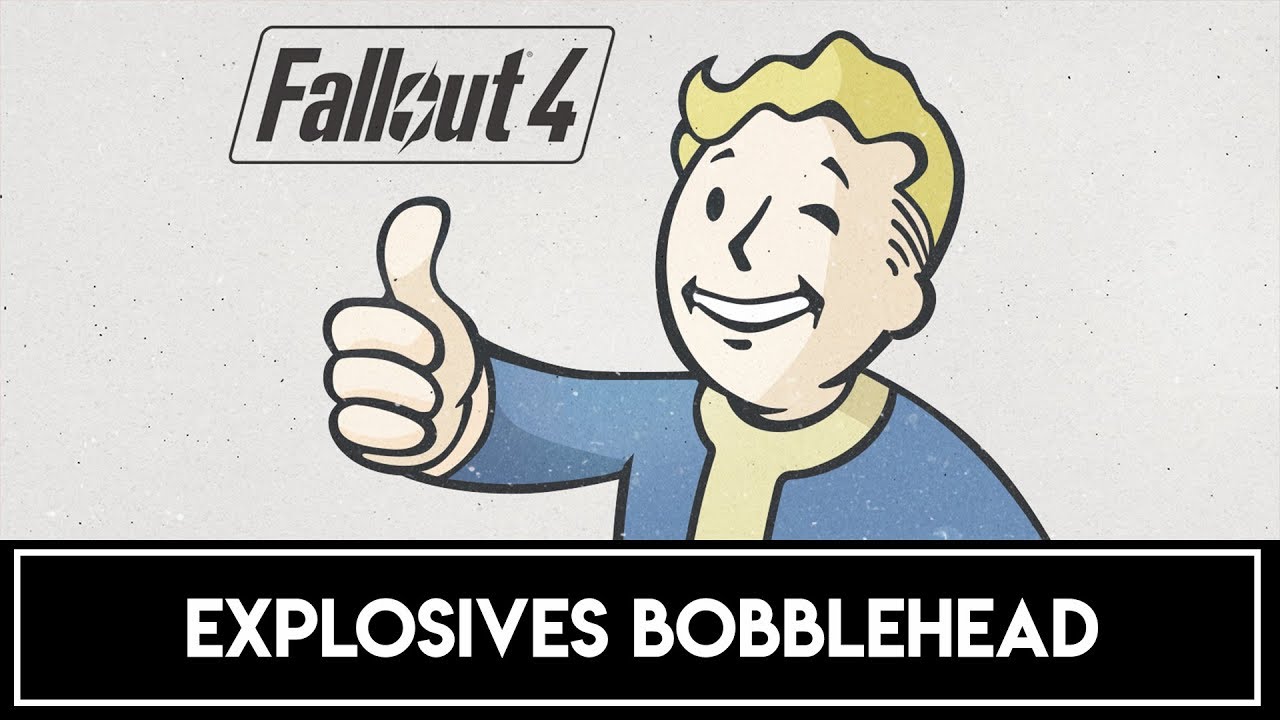 Fallout 4 - Explosives Bobblehead Location - YouTube