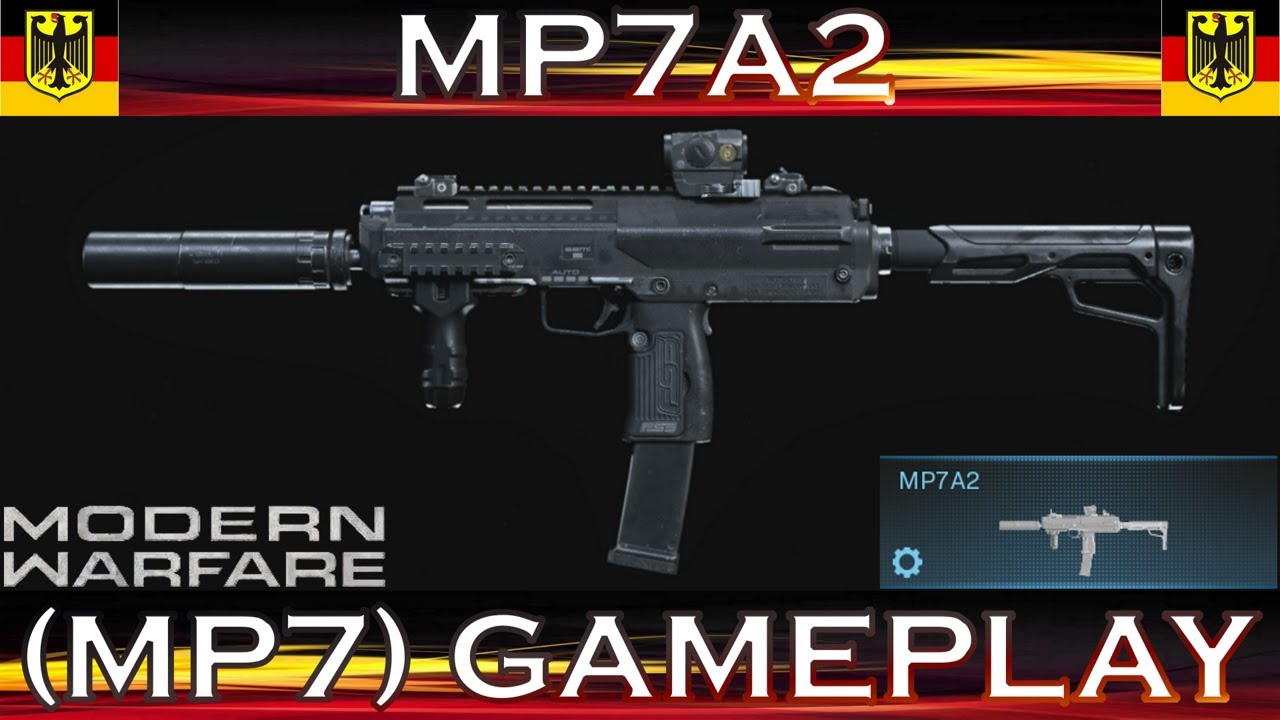 Modern Warfare MP7A2 (MP7) Gameplay - YouTube