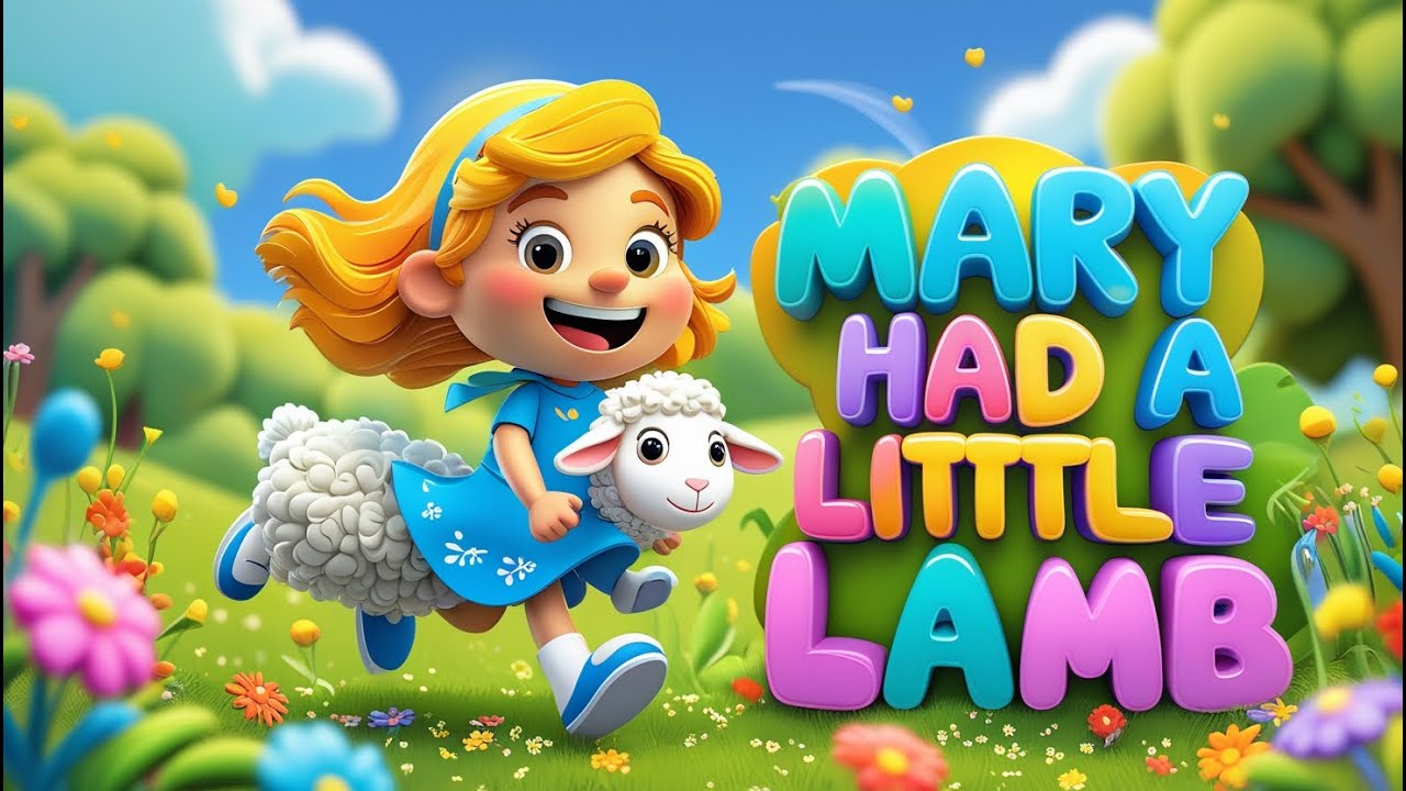 Mary Had a Little Lamb - Nursery Rhyme Song for Kids! | Thulir Kutties ...
