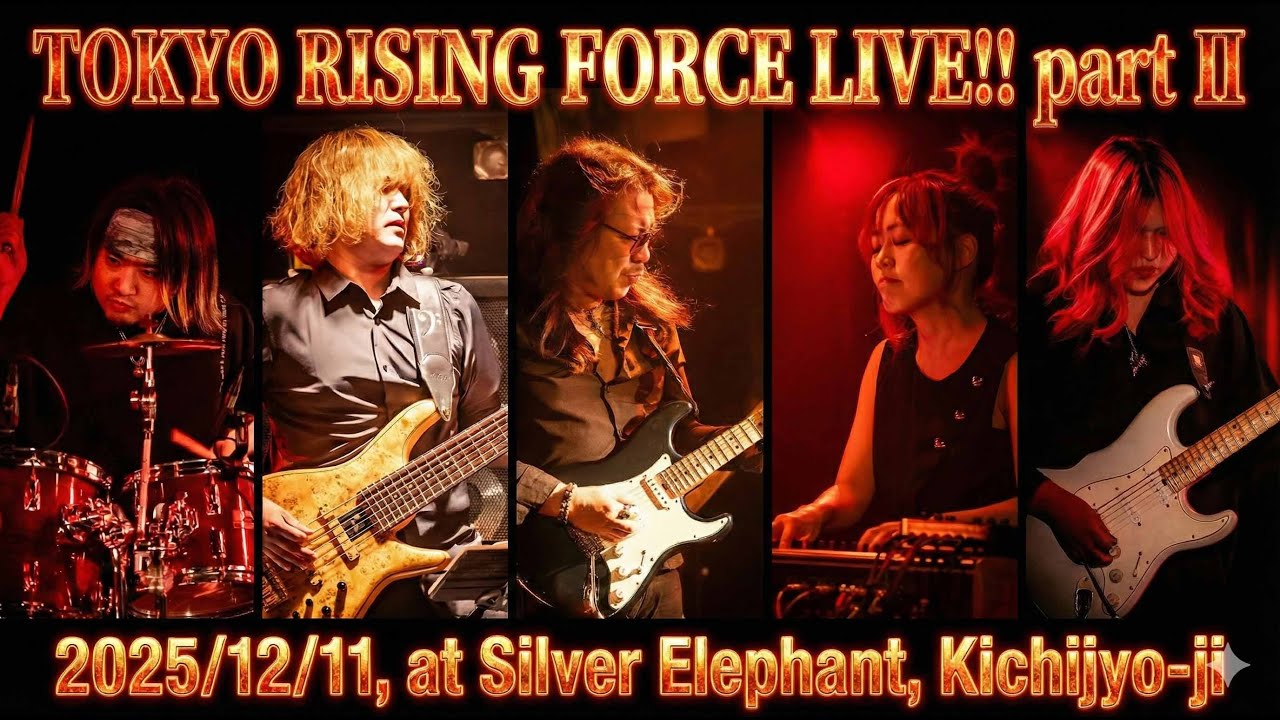 【Part 2】KellySIMIONZ's Tokyo Rising Force Live In Tokyo,2025/12/11,at ...