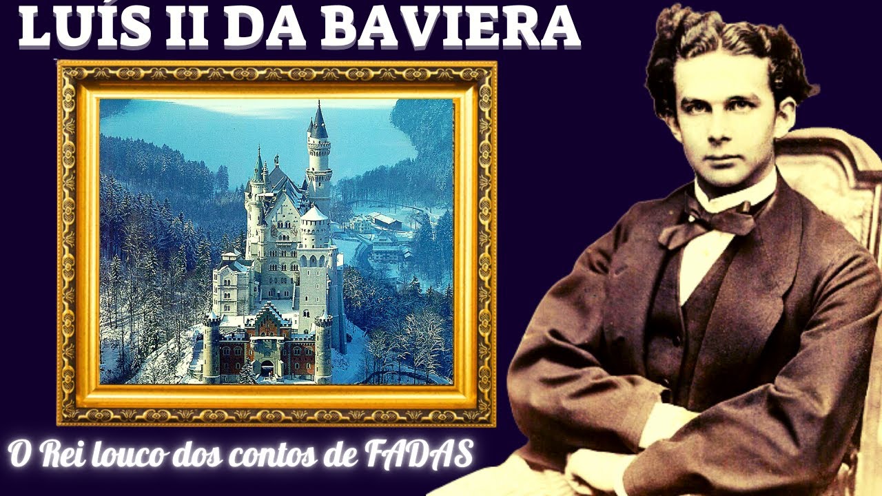 Luis II da Baviera. (LUDWIG II) O rei LOUCO #neuschwanstein #luisii # ...