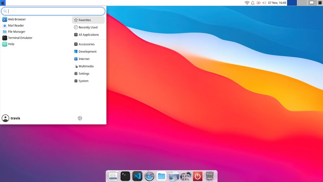 The easy way to make Xubuntu Xfce look like MacOS Big Sur - YouTube