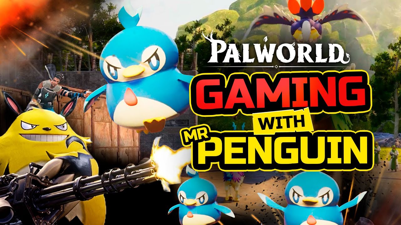 Tackling Our 1st Boss - Palworld with Mr. Penguin! - YouTube