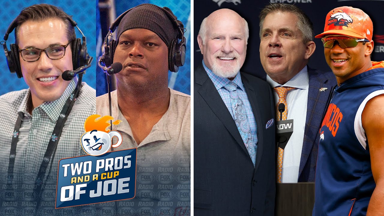 Is Sean Payton Using Terry Bradshaw to Say "Russell Wilson Stinks?" | 2 PROS AND A CUP OF JOE ...