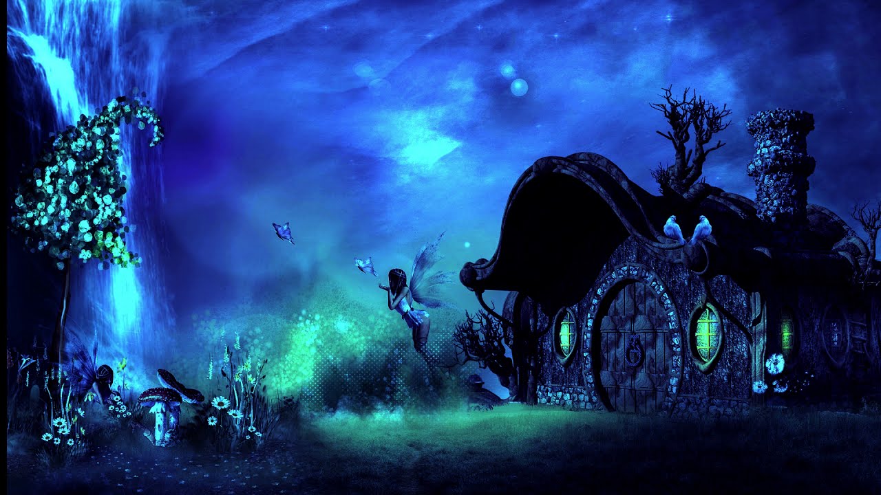 Relaxing Sounds | Magical Faerie Forest Background With Celtic Music ...