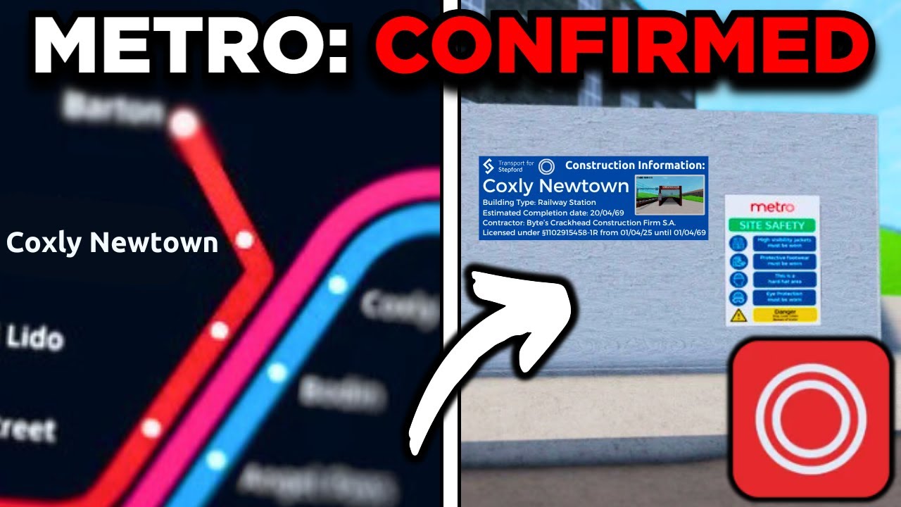 SCR METRO STATIONS CONFIRMED... - YouTube
