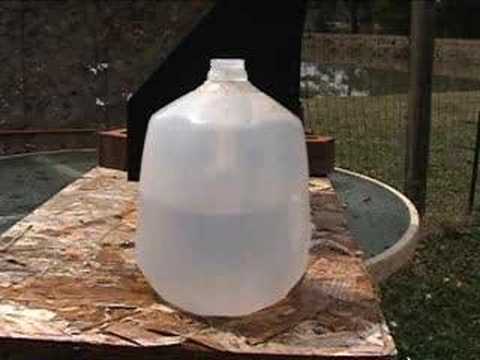Benjamin Discovery PCP .22 Rifle Kit vs. Water Jug - by AirgunWeb - YouTube