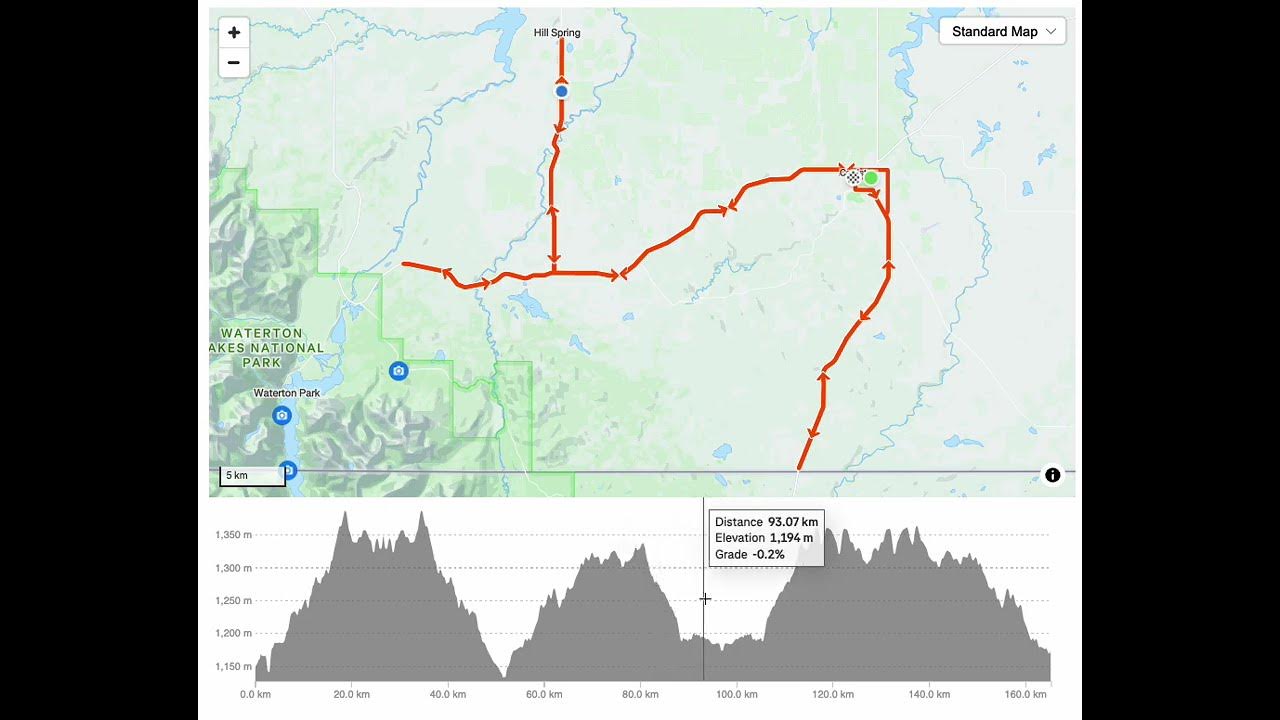 2025 C4 Gran Fondo 160km (100 mile) route - YouTube