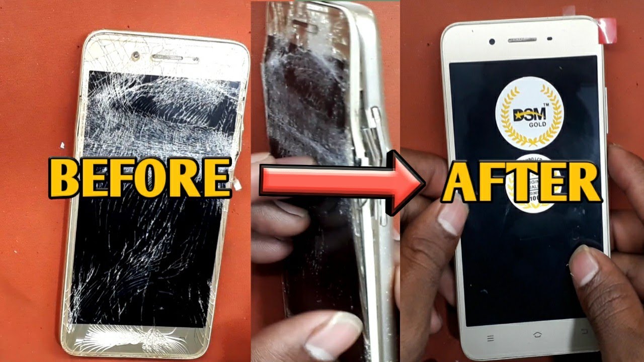 Android phone broken before new phone - YouTube