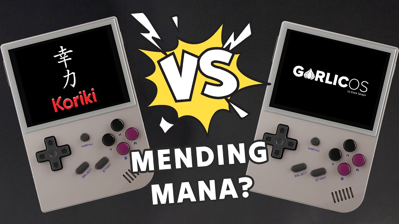 Koriki vs Garlic RG35XX, Mending yang Mana? - YouTube