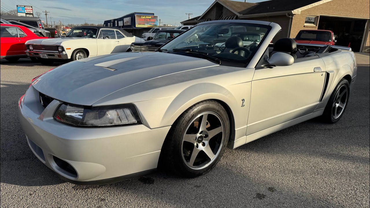 Test Drive 2004 Ford Mustang Cobra Convertible "Terminator" 6 Speed ...