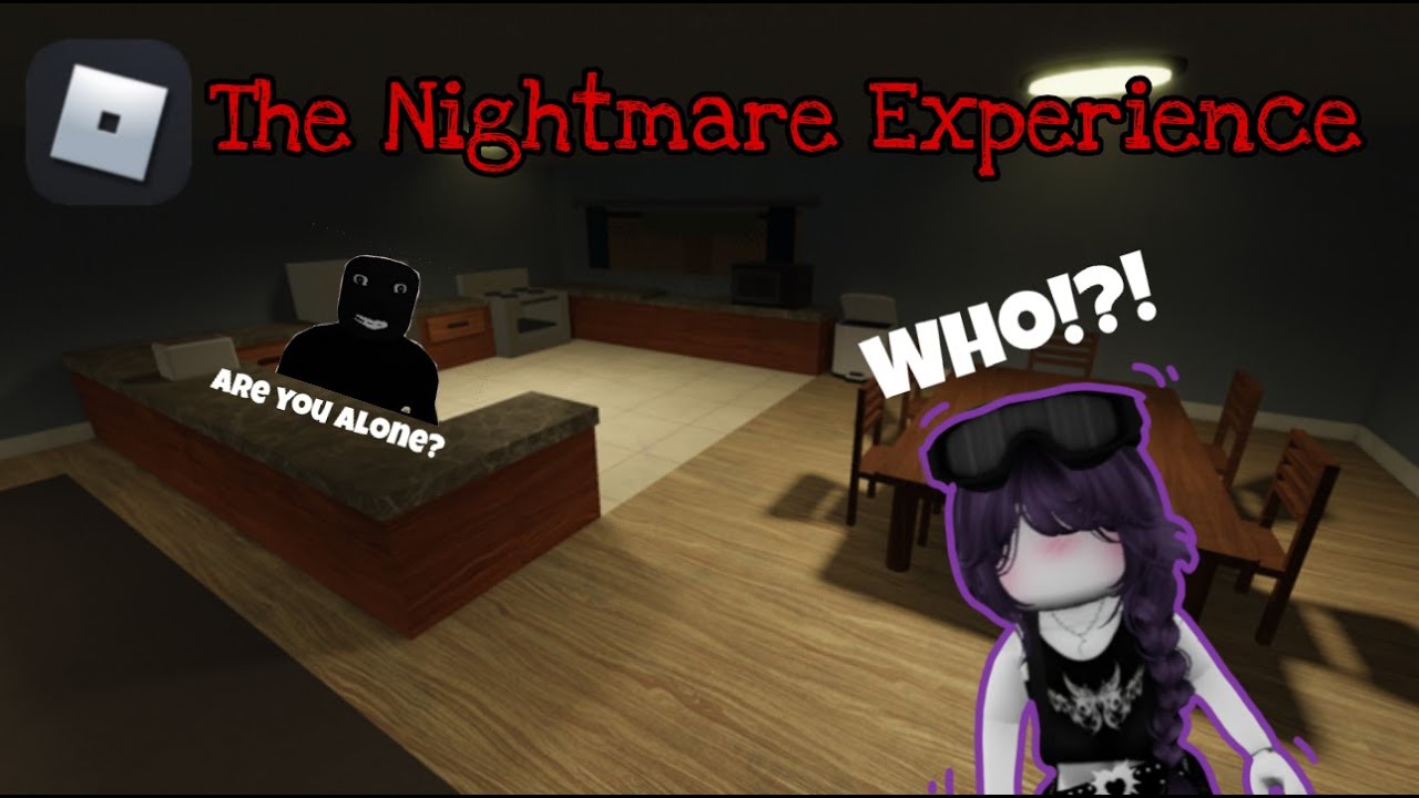 Roblox The Nightmare Experience | ฉันคือนานุดต่างดาว!?! - YouTube