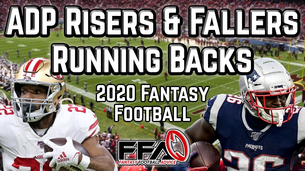 ADP Risers and Fallers | Running Backs | 2020 Fantasy Football - YouTube