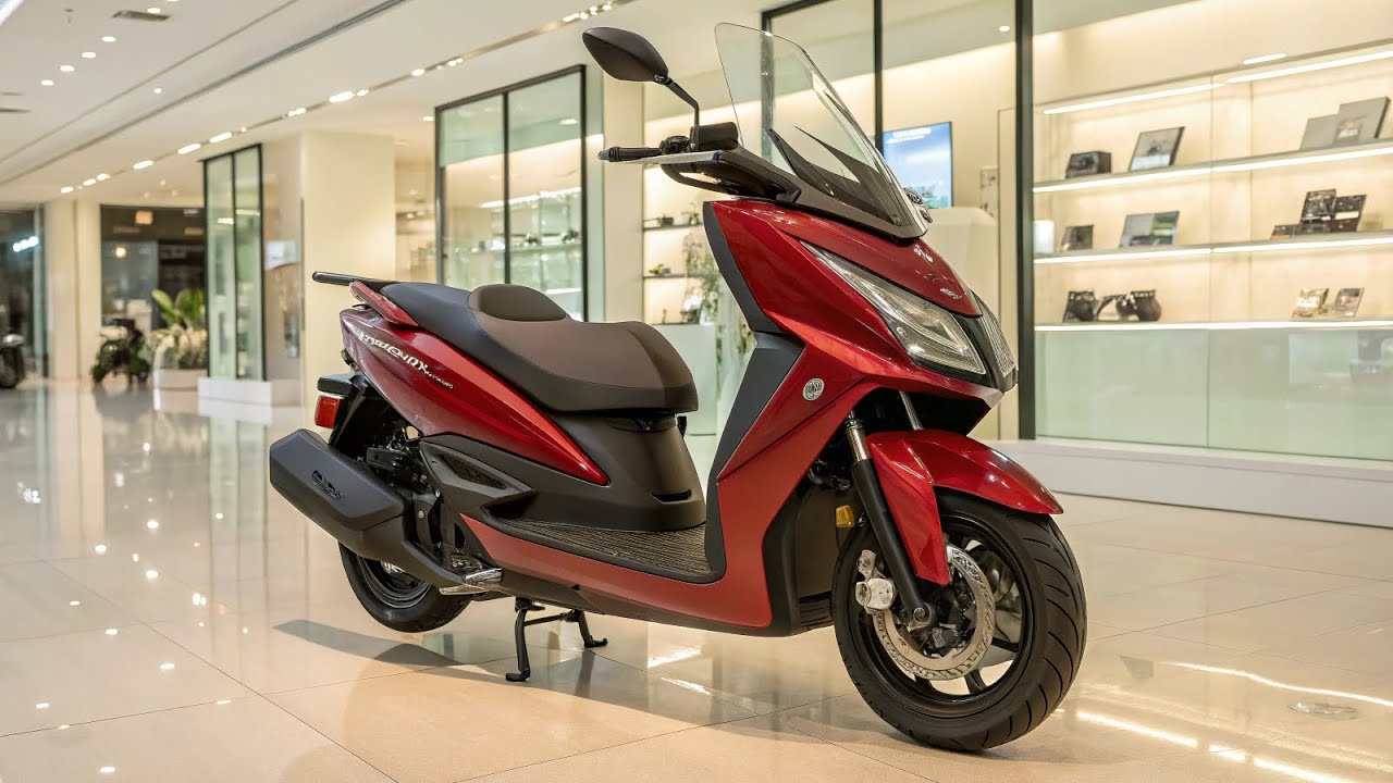 2025 Suzuki Burgman 180 | First Look, Features, Specs & Review! - YouTube
