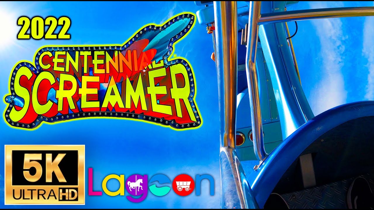 Centennial Screamer (5K) POV - Lagoon Amusement Park - YouTube