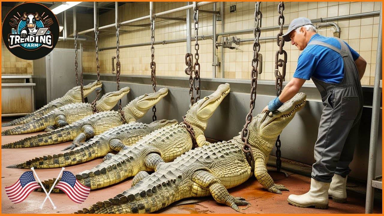 Crocodile Farming Boom - How Farmers Become Millionaires | Farming ...