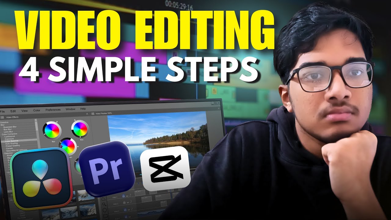 4 EASY Steps to Start Video Editing (For Beginners) - YouTube