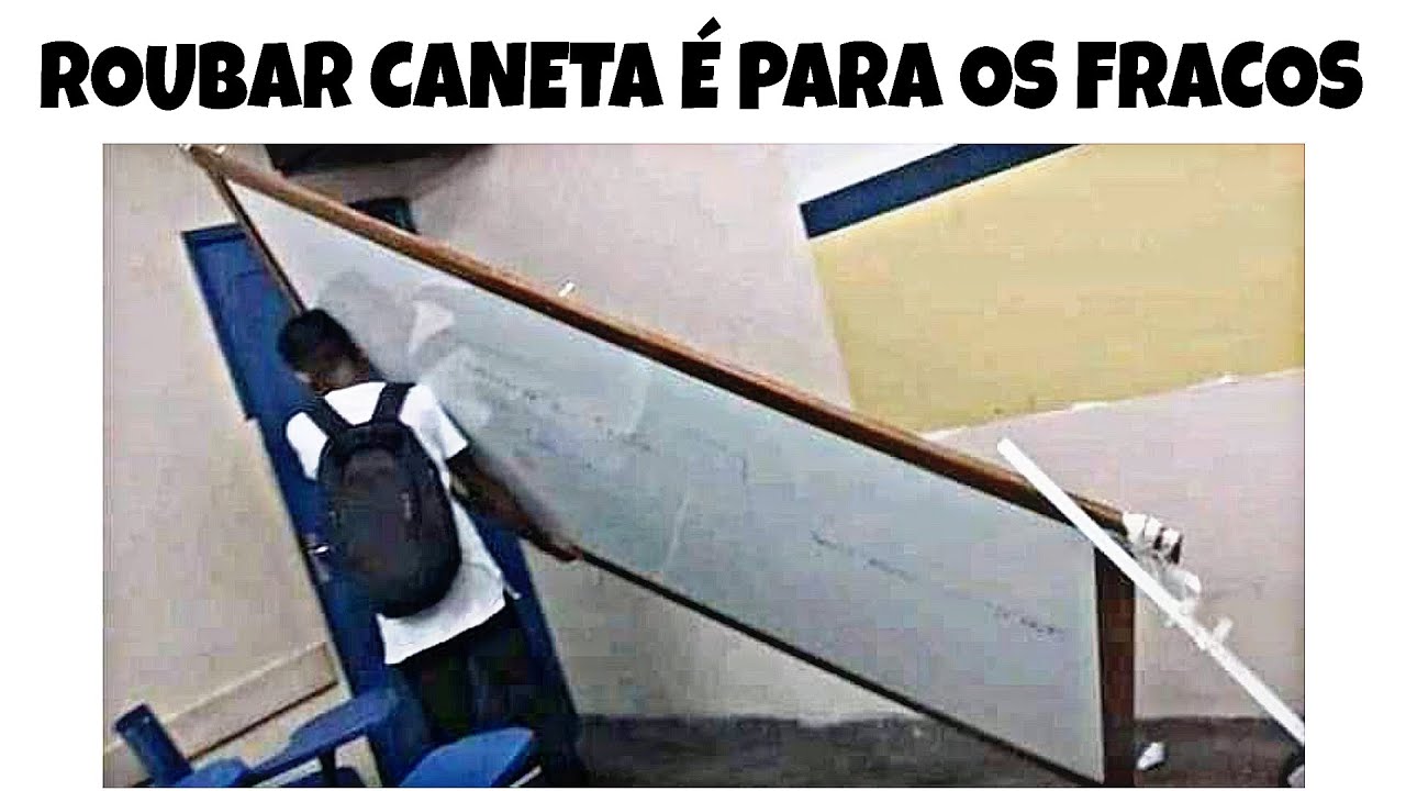 30 MINUTOS!! MEMES EM IMAGENS ENGRAÇADOS - Roubar caneta é para os ...