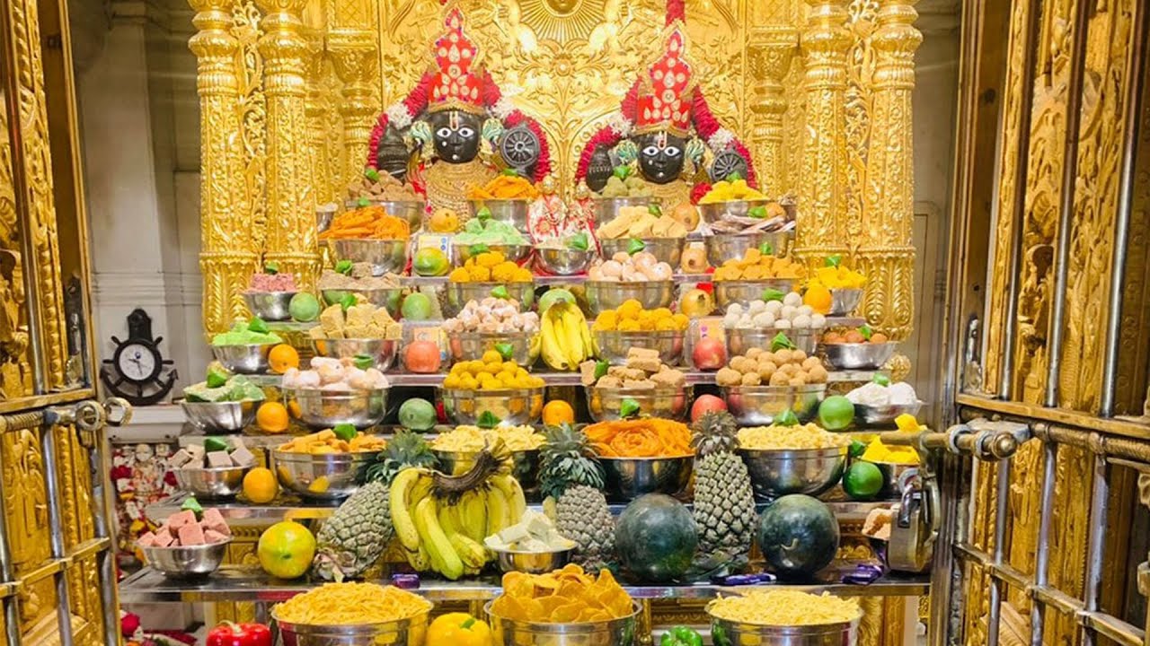 અમદાવાદ ધામ નિત્ય દર્શન - છ ધામના દેવોના - આજના દિવ્ય શણગારના દર્શન ...