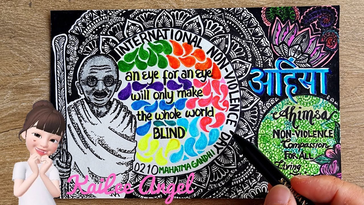 Non Violence Drawing