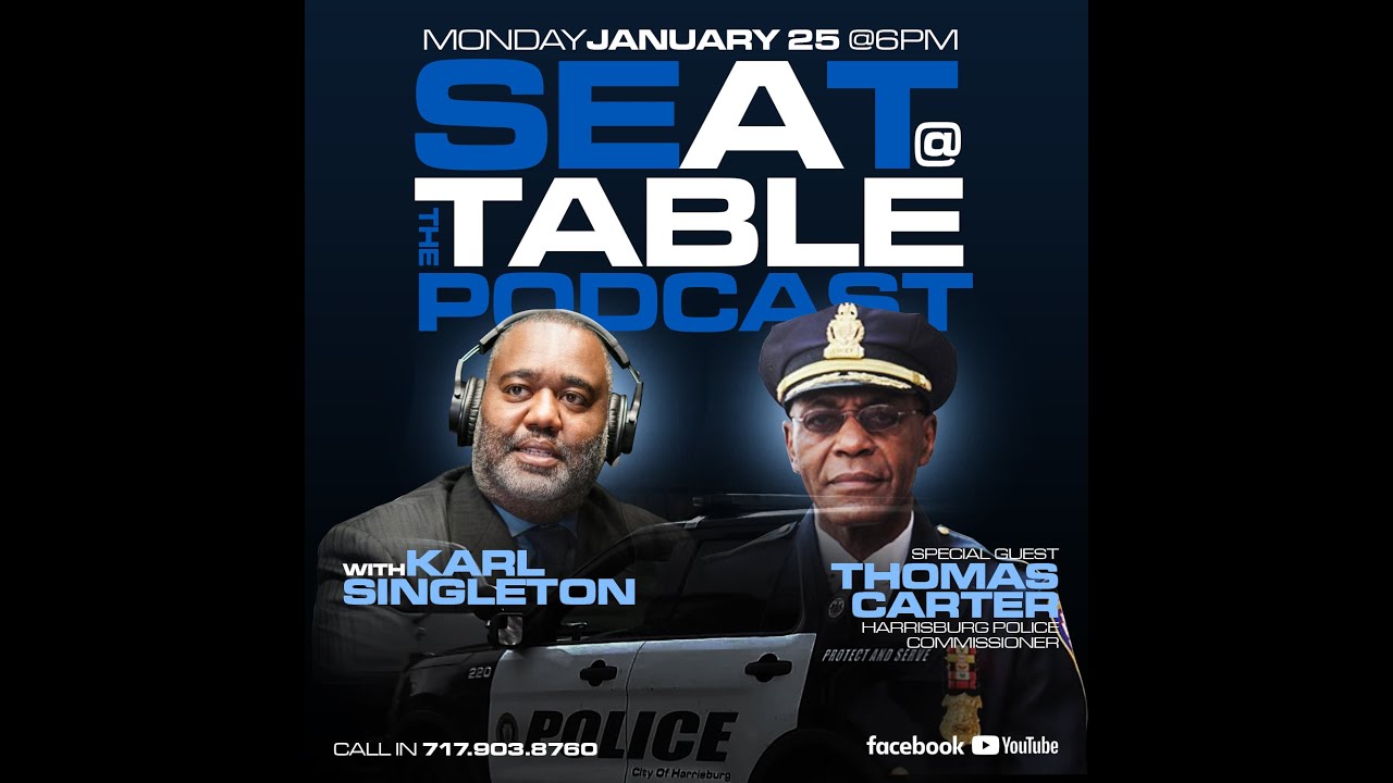 A Seat at The Table with Karl Singleton: Commissioner Thomas Carter ...