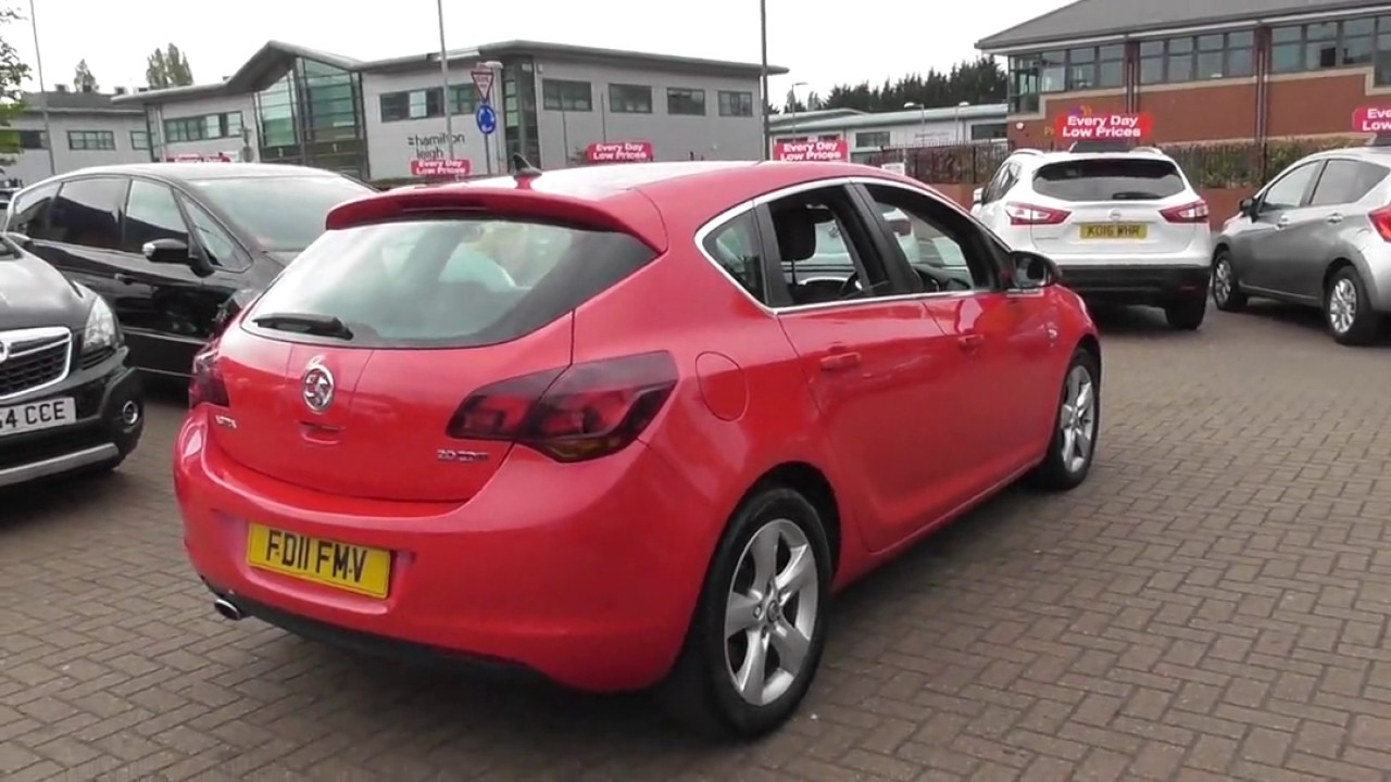 Vauxhall Old Astra Sri Cdti S/S U17556 - YouTube