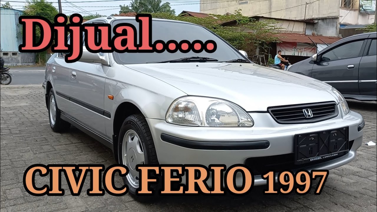 For Sale | Dijual Honda CIVIC FERIO Tahun 1997 | silver - YouTube