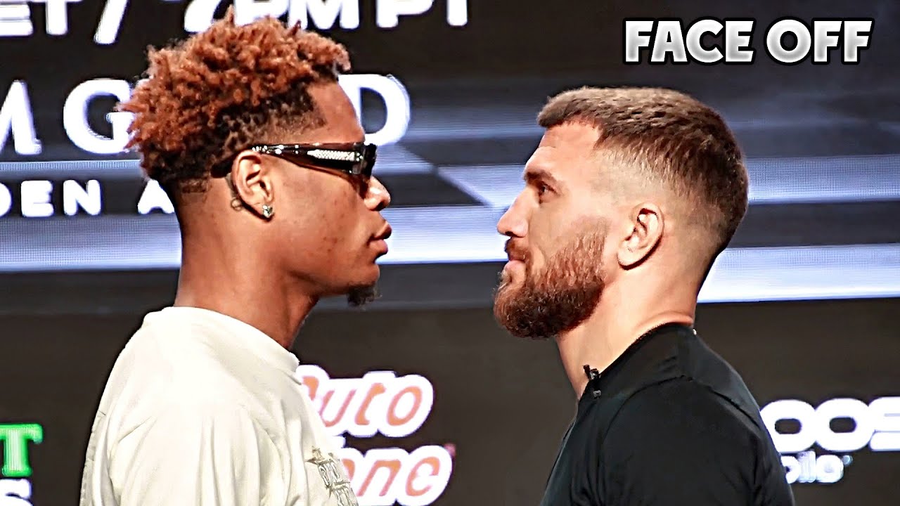 Devin Haney vs Vasyl Lomachenko FACE OFF HIGHLIGHTS | BOXING FIGHT HD ...