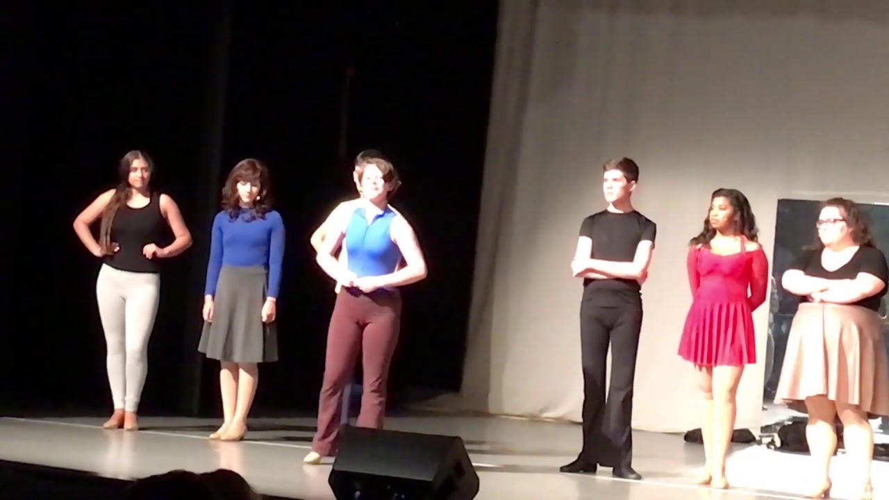 Students On Stage-Highlights from "A Chorus Line" - YouTube