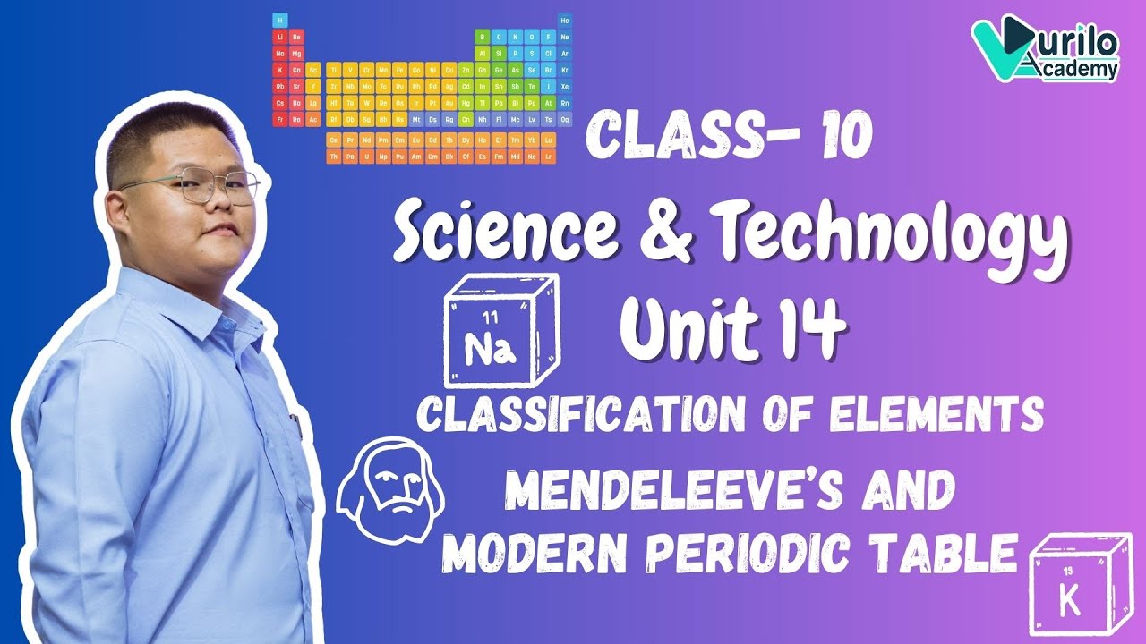 📖🔥Unit - 14 || Mendeleev's and Modern Periodic Table || Class 10 ...