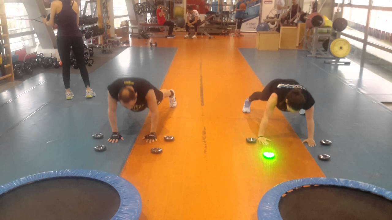 Fitlight training system...See the light...!!! Fitness training...Push ...