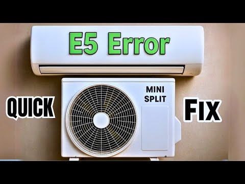 Troubleshooting the E5 Error Code: Expert Tips for Mini Split AC Owners