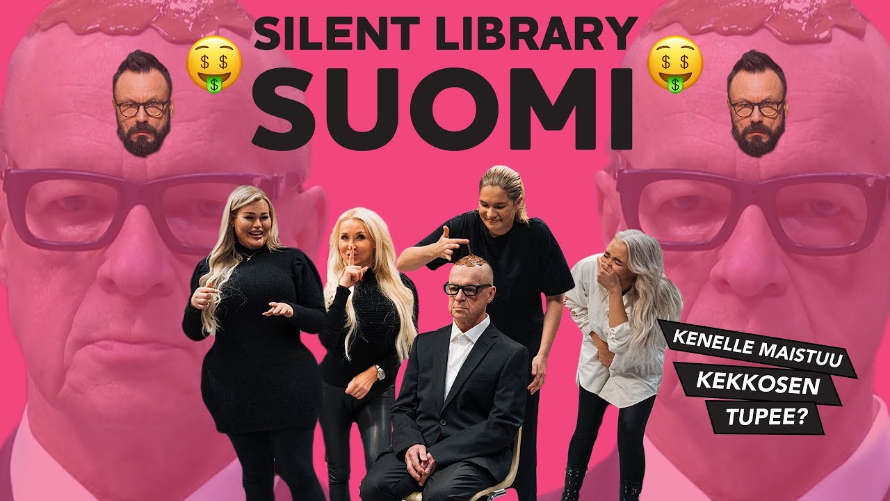Miisa Salminen vs. Kekkosen tupee 🤮 | Silent Library Suomi | STAR ...