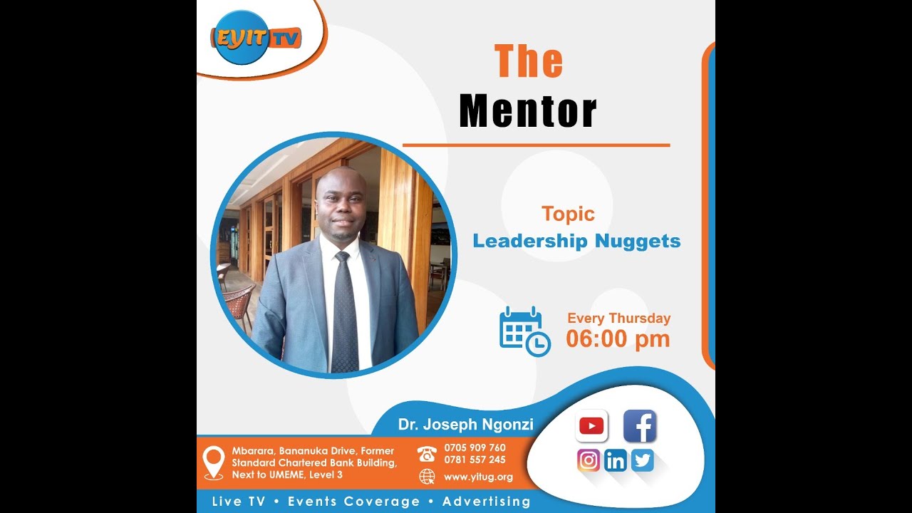 BUILD A STRONG CHARACTER WITH DR. JOSEPH NGONZI - YouTube