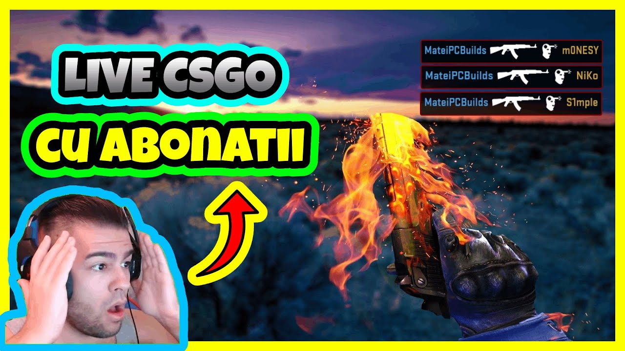 🔴[ LIVE ] CS:GO ROMANIA CU ABONATII - MI-AM STRICAT PROGRAMUL DE SOMN ...