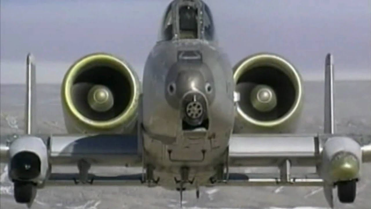 A-10 Thunderbolt - Air Force Ground Attack Jet Hitting Targets - YouTube