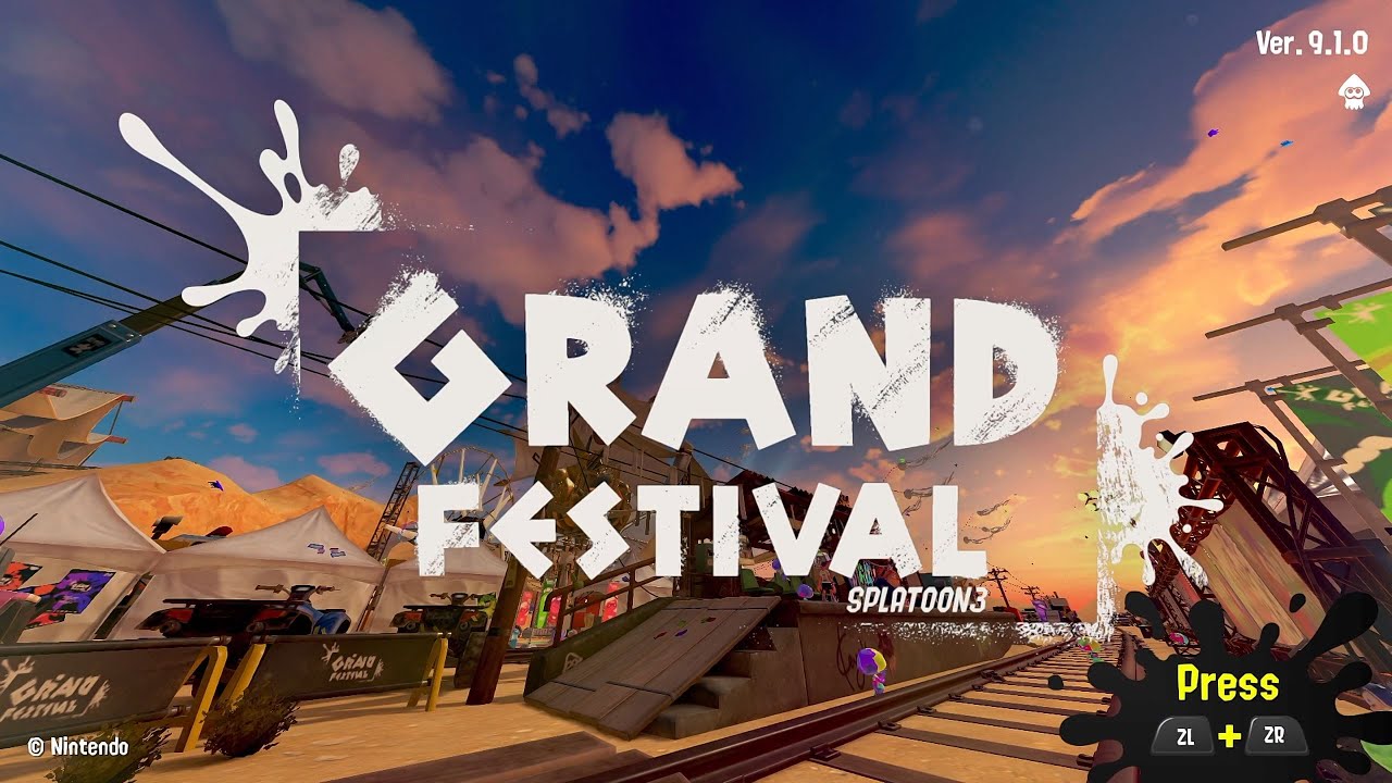 Splatoon 3 - Grand Festival Splatfest Gameplay [Switch] - YouTube