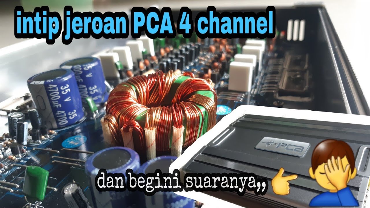 Tes power PCA 4 channel dan intip jeroannya || mos 4.175 - YouTube