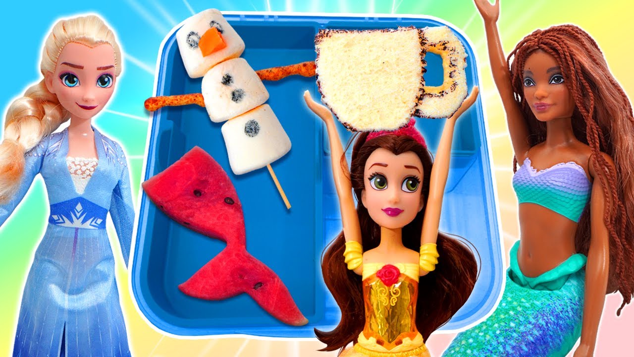 Little Mermaid Ariel And Disney's Elsa Packs Princess Themed School ...