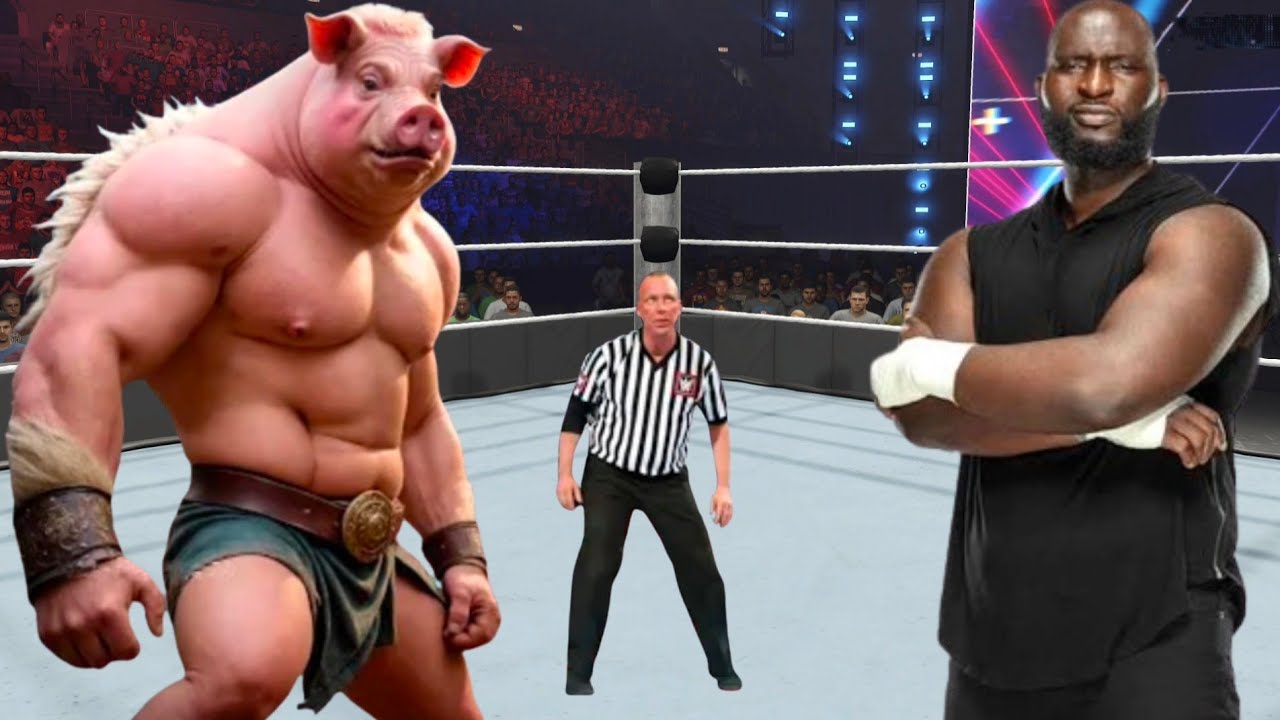 Full Match | Omos vs Big Pig | WWE Iron Man Match: Dec 18, 2024 - YouTube