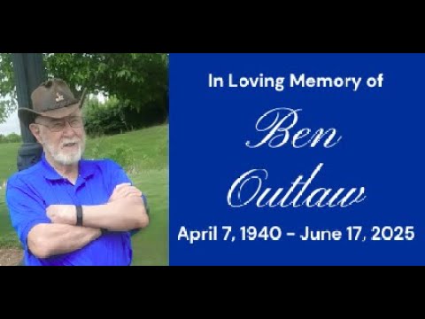 Memorial Service Ben Outlaw - YouTube