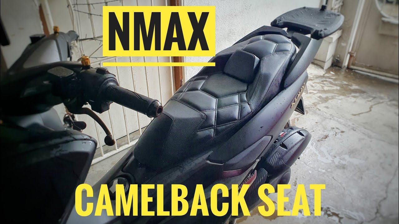 Goodbye Stock Seat! | Camelback Seat for YAMAHA NMAX | Installation and ...