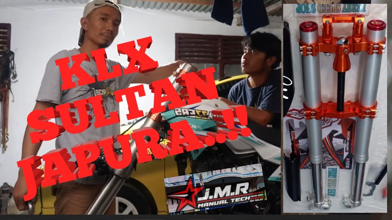 SULTAN.!!PEMASANGAN USD REAL JUMP PNP KLX ..//JMR manual tech - YouTube