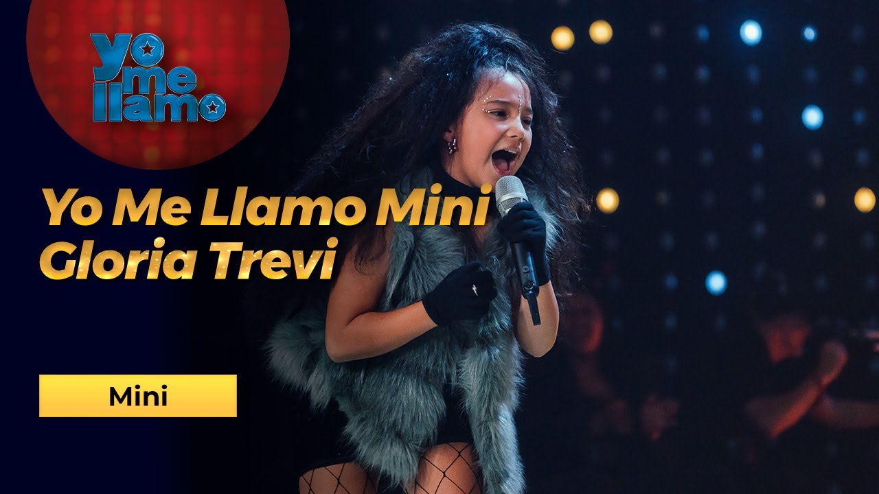 Yo Me Llamo Mini Gloria Trevi se quiebra al recibir los aplausos de la ...