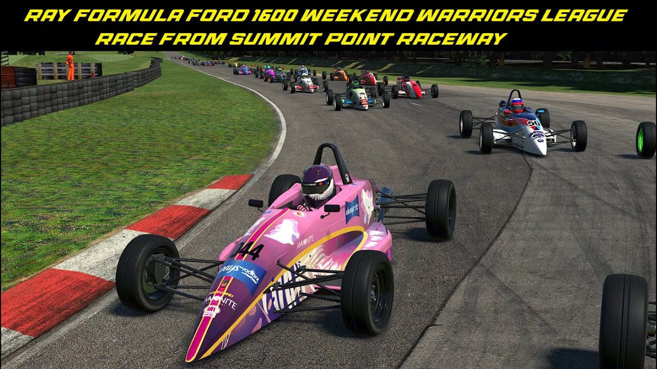 Ray Formula Ford 1600 Weekend Warriors League Race From Summit Point ...