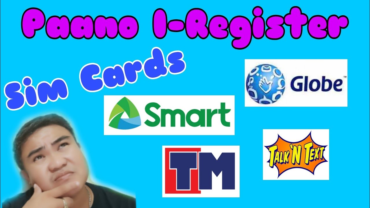 How to REGISTER GLobe | Smart | TM | TNT ( Full Guide ) Sim Cards ...